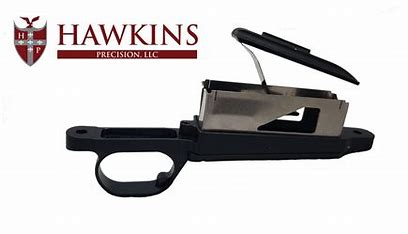 Hawkins Precision - Bottom Metal Rem SA, Oberndorf, Anodized Black, M5 ...