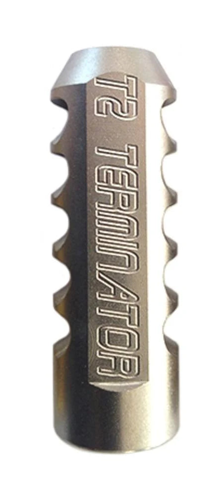 Terminator T2 Muzzle Brake M15X1-308-SS | Terminator Precision Gear ...