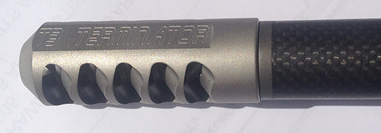 Terminator T3 muzzle brake 3/4 x 24 thread, .264 -SS – Ace Precision ...
